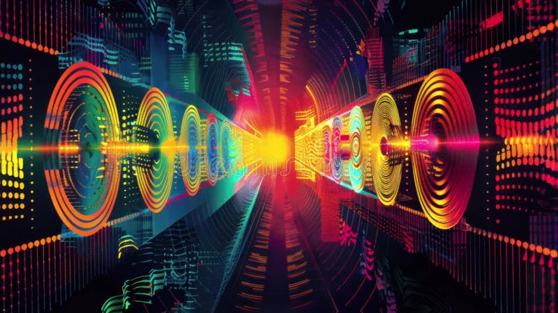 Dynamic Sound Wave Motion Effect for Modern Audiovisual and Digital ...