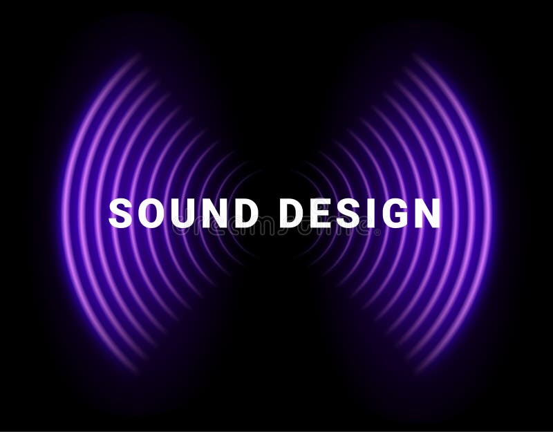 Dynamic Sound Wave Visualization Sound Design Vector Illustration ...