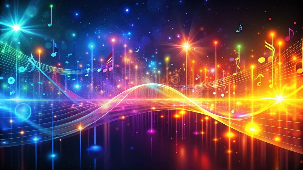 Dynamic Soundwave Wallpaper a Vibrant Abstract Design Masterfully ...