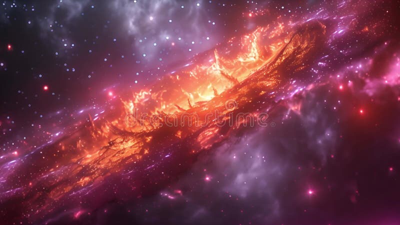 Dynamic Space Funnel Animation, Cosmic Vortex in Motion. Stock Footage ...