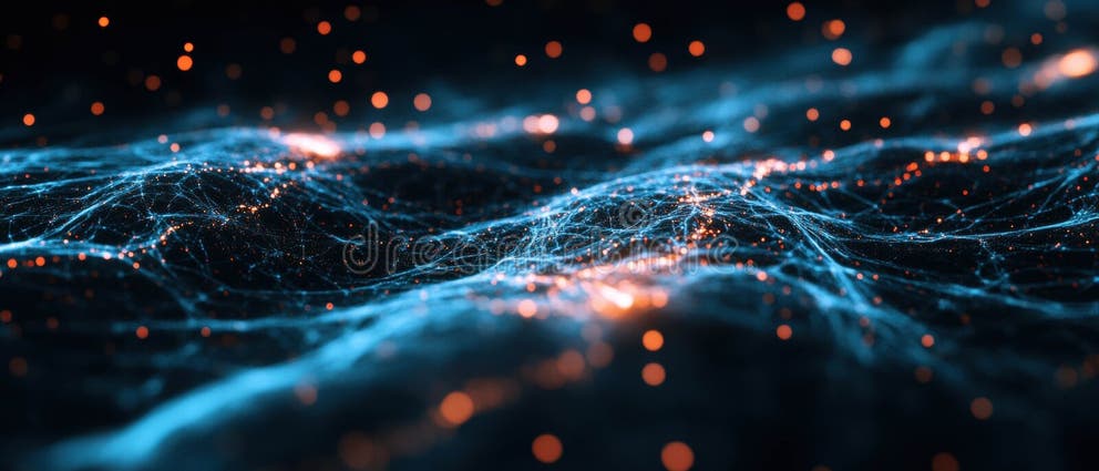 Dynamic Spark Particle Simulation with Realistic Visual Effects on a Black Background Stock ...