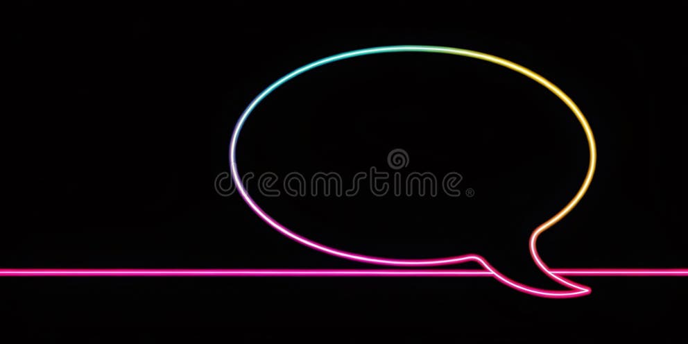 Dynamic Speech Bubble Animation a LowLight Continuous Line Drawing for ...
