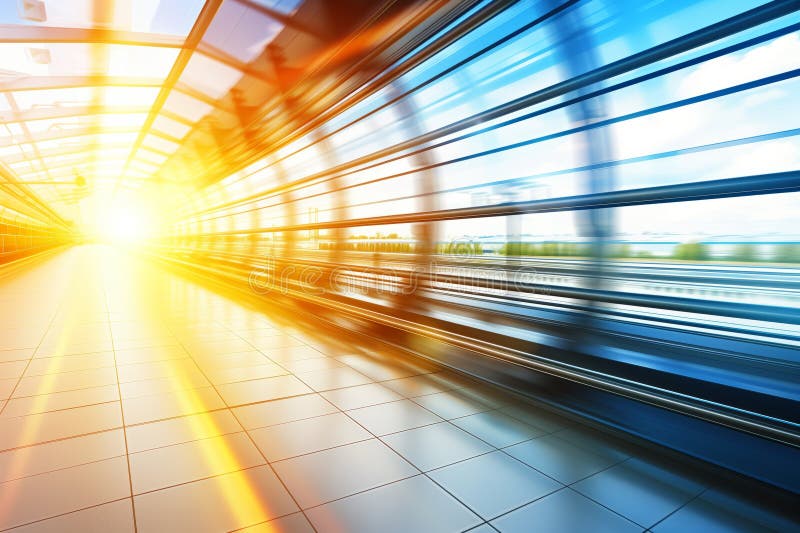 Dynamic Speed Motion in Modern City Stock Image - Image of energy ...