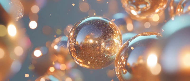 Dynamic Spheres with Glitter Particles Create an Immersive Sound ...