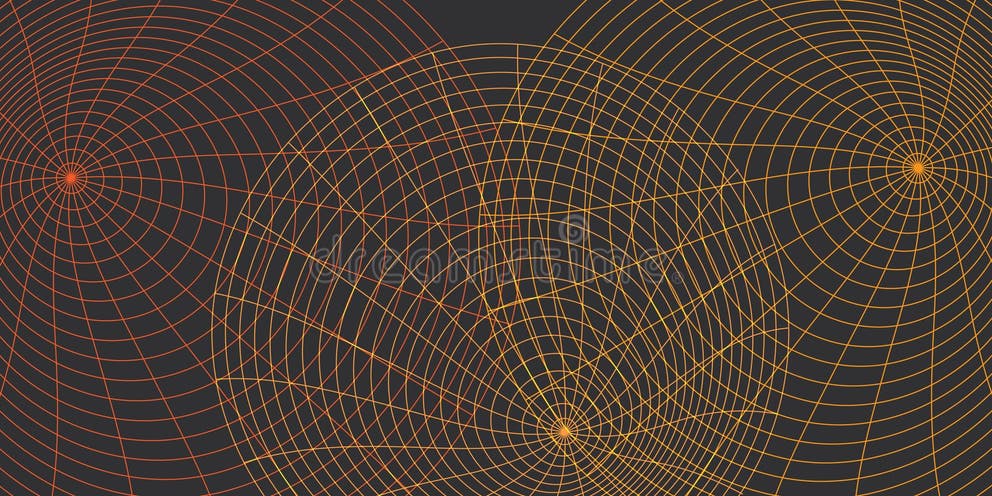 Dynamic Spiral Network Grid - Convergence of Lines, a Complex ...