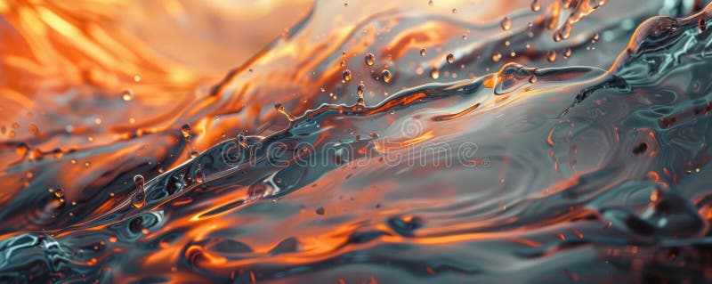 Dynamic Splash - Abstract Water Art Stock Image - Image of creative ...