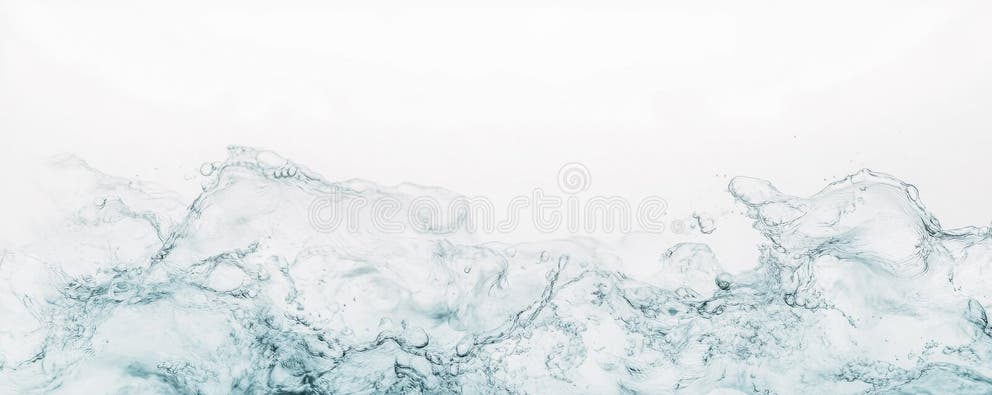 Dynamic Splash of Clear Water - Refreshing Visual Concept for Design ...