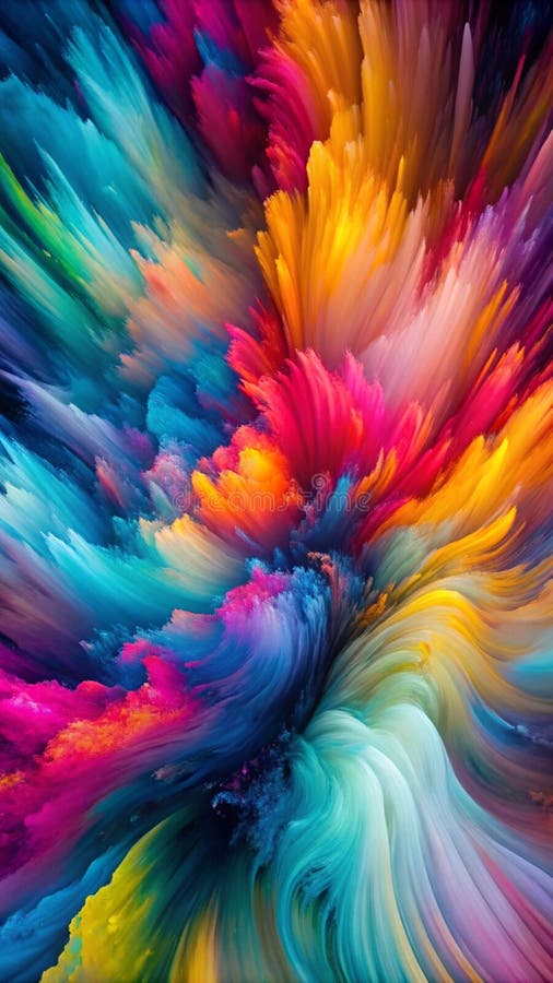 Dynamic Splashes of Bold Colors with Ultra-sharp Textures for an ...