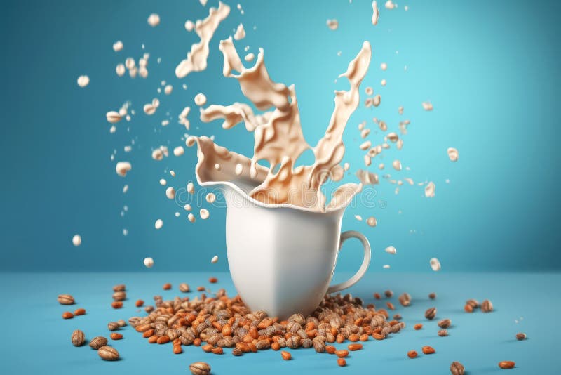 Milk Drip Nuts Stock Illustrations – 142 Milk Drip Nuts Stock ...