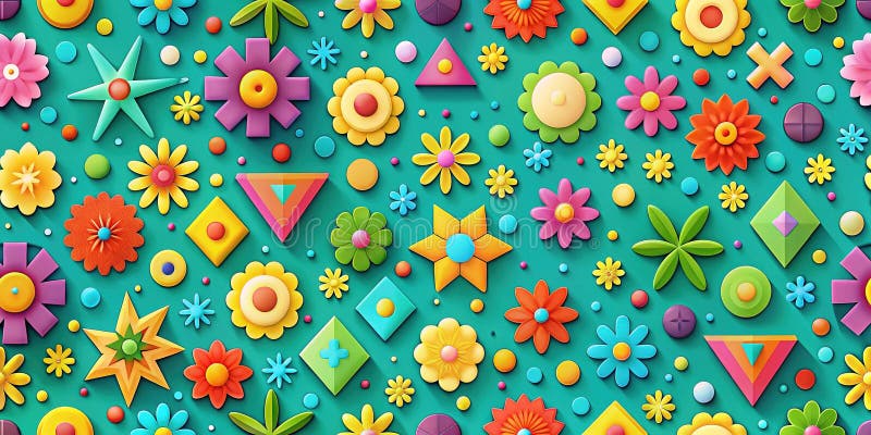 Dynamic Spring Geometry a Vibrant Abstract Design Featuring Intertwined ...