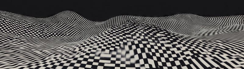 Dynamic Squares Rotating Across a Textured Surface Seen from Above ...