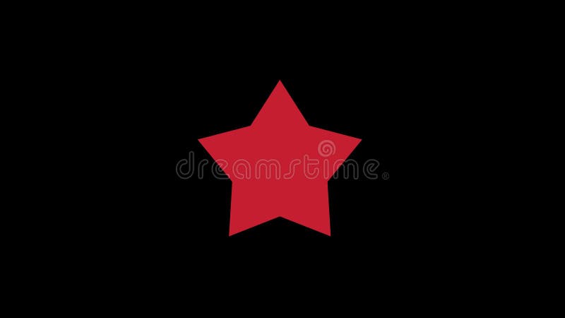 Dynamic Star with Pulse Animated Stock Footage - Video of glowing ...