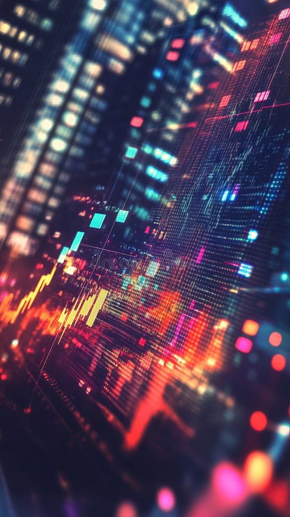 Dynamic Stock Market Analysis with Vibrant Data Visualization and Financial Insights Stock ...