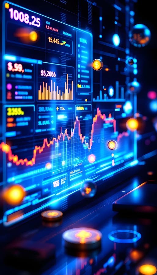 Dynamic Stock Market Data Visualization: Cryptocurrency and Finance ...