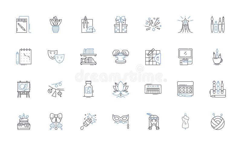 Dynamic Strategy Line Icons Collection. Adaptability, Agility, Change ...