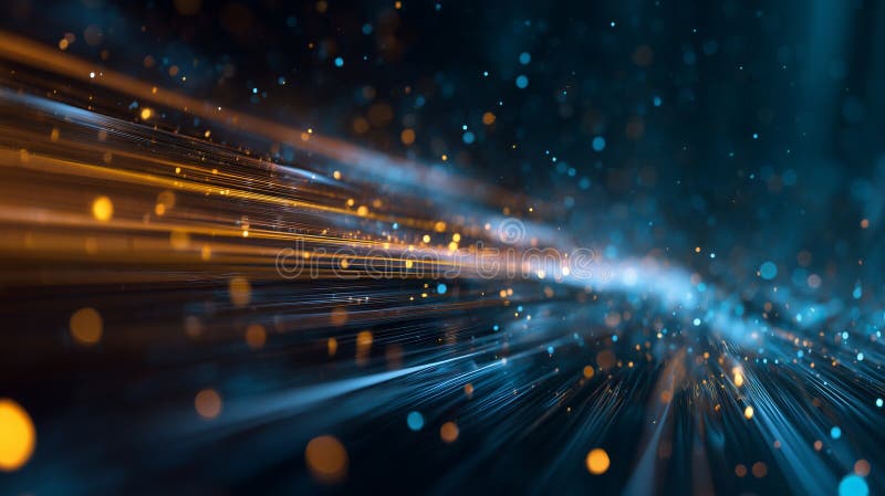 Dynamic Streams of Light and Color Create a Vibrant Visual Experience ...