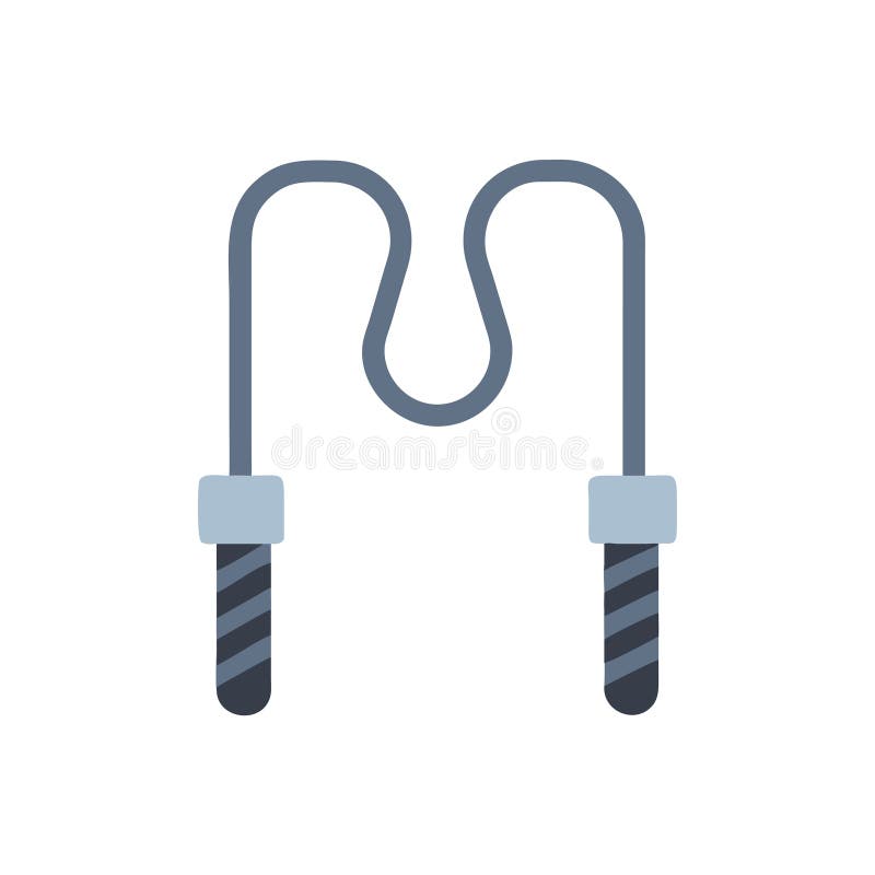 Dynamic Strength Training Rope Icon for Exercises Stock Illustration ...