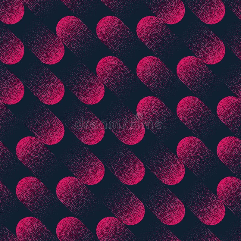 Dynamic Striking Oblique Lines Seamless Pattern Trend Vector Abstract ...