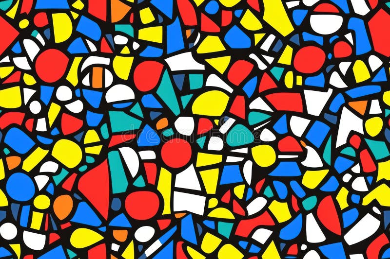 A Dynamic and Structured Design of Primary-colored Geometric Shapes ...