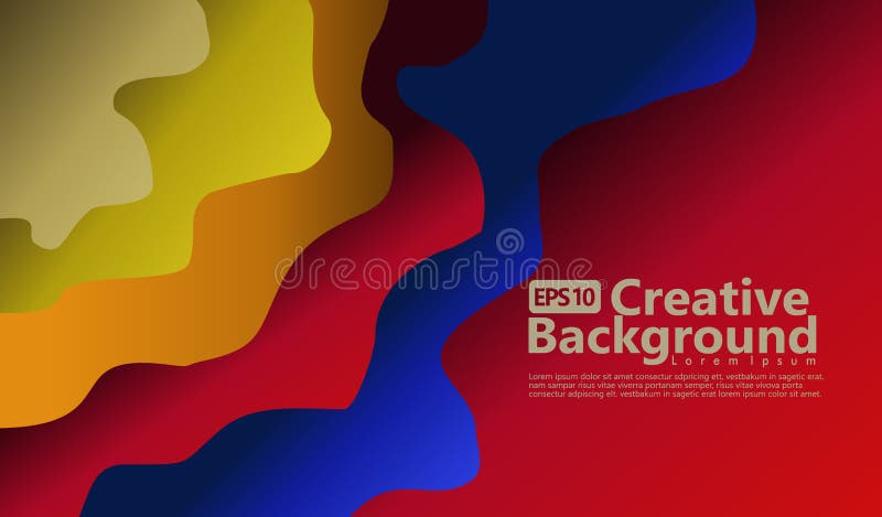 Dynamic Style Background Design with Fluid Color Gradient Elements ...