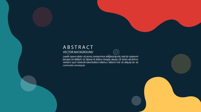 Dynamic Style Background Design with Liquid Concept. Dark Teal, Dark ...