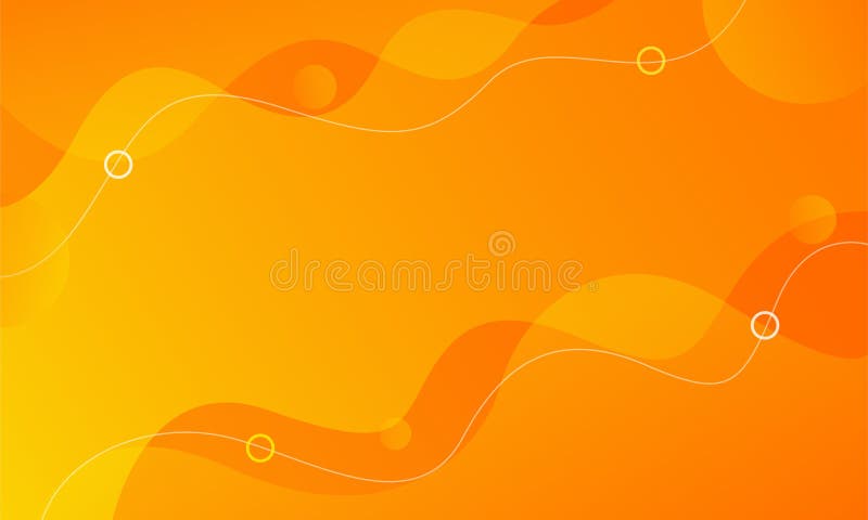 Dynamic Style Banner Abstract Background Design. Orange Element with ...