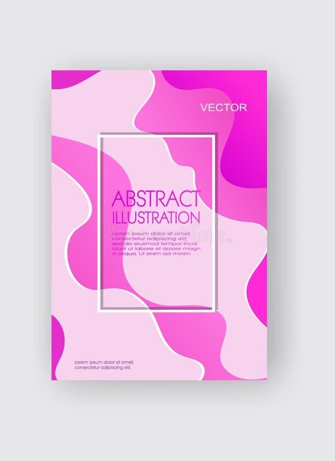 Dynamic Style Red Coral Wave Banner Design Stock Vector - Illustration ...