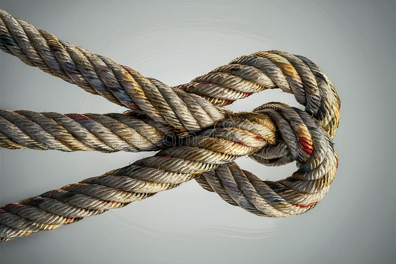 Twisting Rope Style with Elegant Texture and Design Stock Illustration ...
