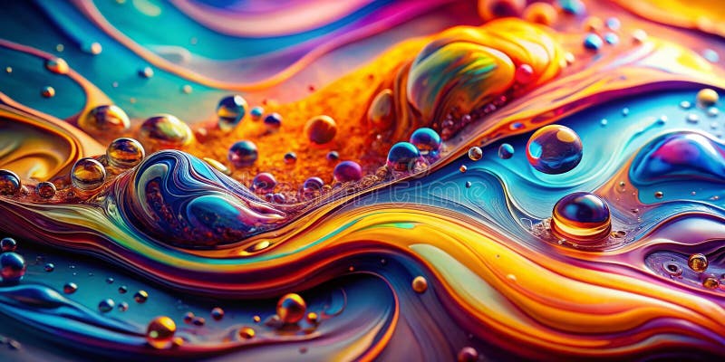 Dynamic Summer Gradient Abstract Geometric Fluid Design for Modern ...