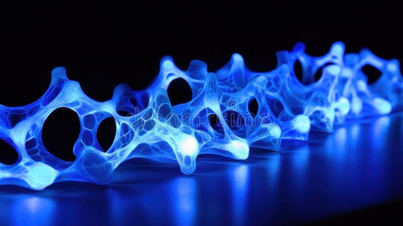 Dynamic Supramolecular Polymer Structure with Blue Light Emission Stock ...