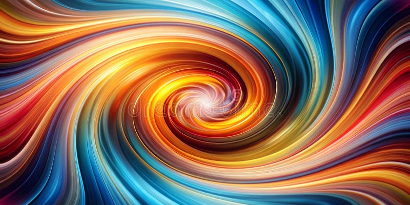 Dynamic Swirl Abstract Background Pattern AI-Generated Content Stock ...