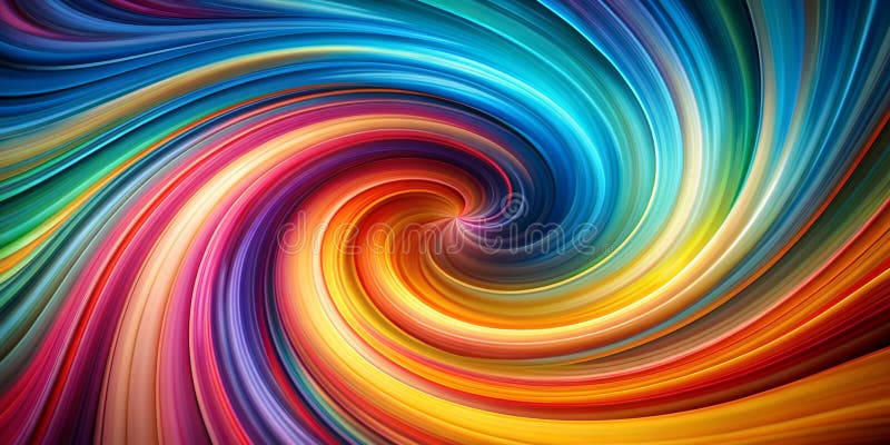 Dynamic Swirl Abstract Background Pattern Creative AI Stock ...