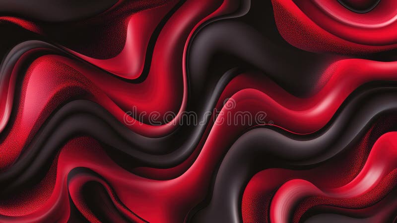 Dynamic Swirling Patterns of Red and Black Create an Abstract Texture ...