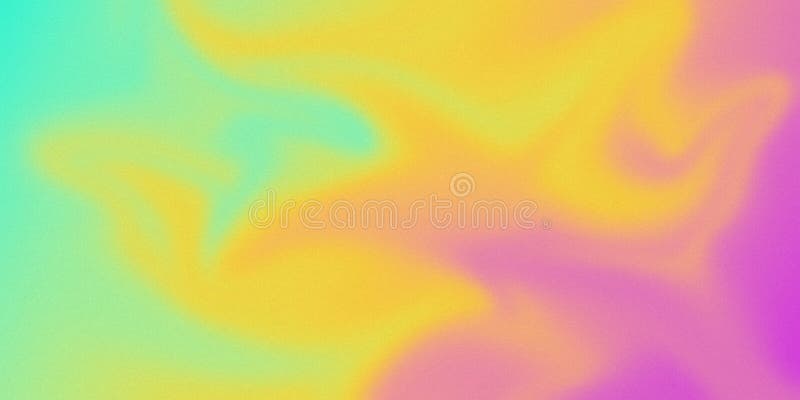Dynamic Swirls of Gradient Colors. Grainy Vivid Abstract Pattern. Retro ...