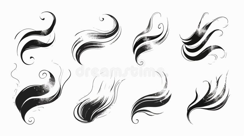 Dynamic Swoosh Line Vector for Creative Design Projects Stock Vector ...