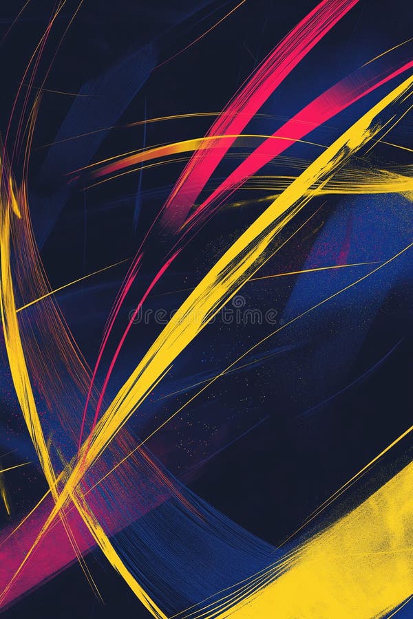Dynamic Swoosh Patterns for Sports Team Posters. Stock Illustration ...