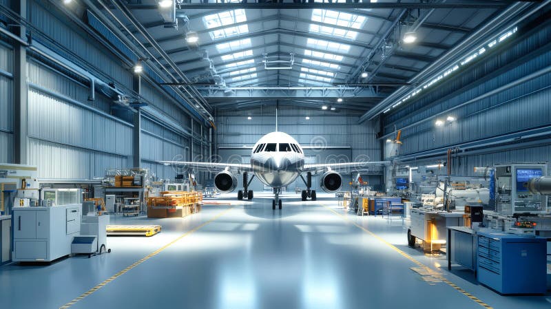 A Dynamic Team of Engineers and Technicians Work Diligently Inside a ...