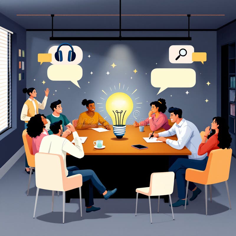 Constructive Criticism Vector Illustration Stock Illustration ...