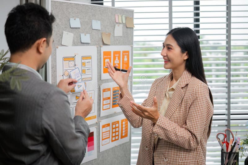 Creative Team of Graphic Designers Collaborating on Innovative Projects ...