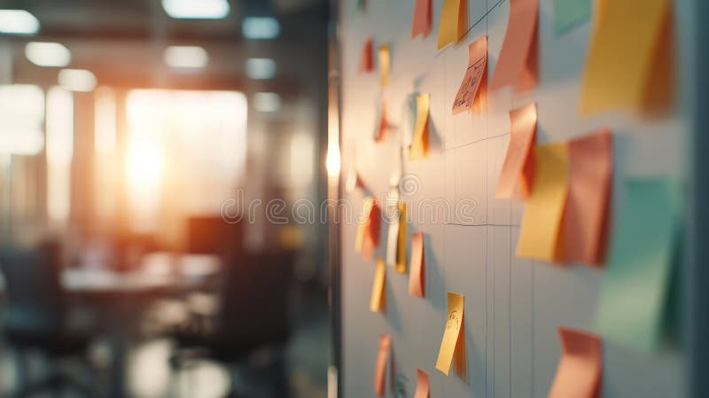 Dynamic Team Organization through Sticky Notes on Office Whiteboard ...