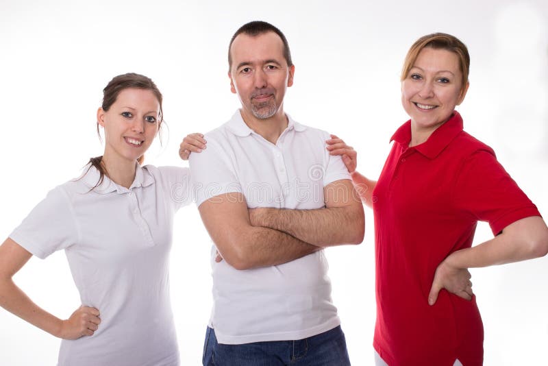 Dynamic team stock image. Image of friends, caucasian - 38536457