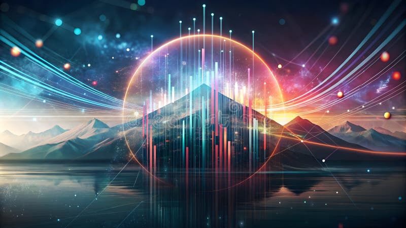 Bright Digital DSLR Camera Illustration Stock Illustration ...