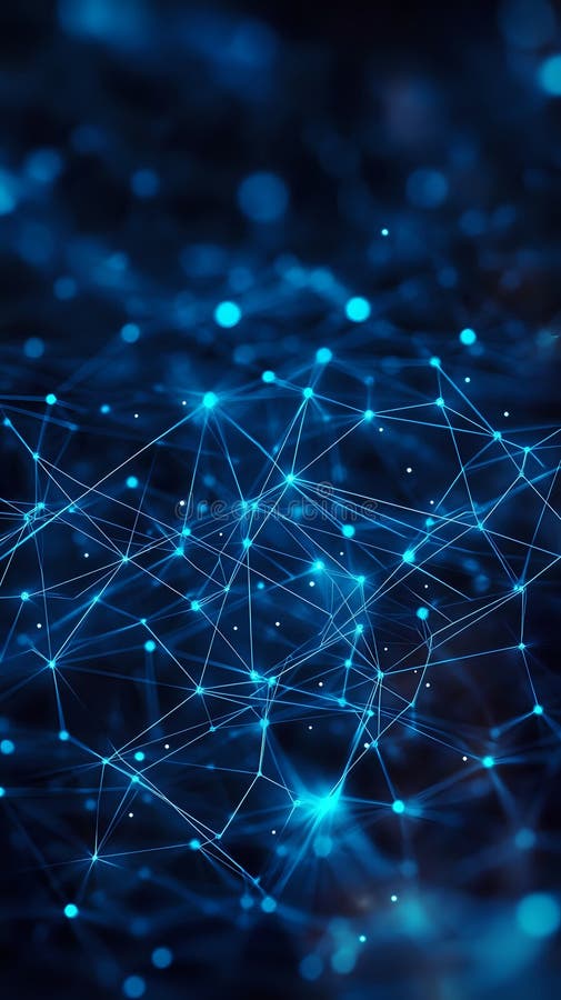 Dynamic Tech-inspired Visualization of Digital Networks with Luminous ...