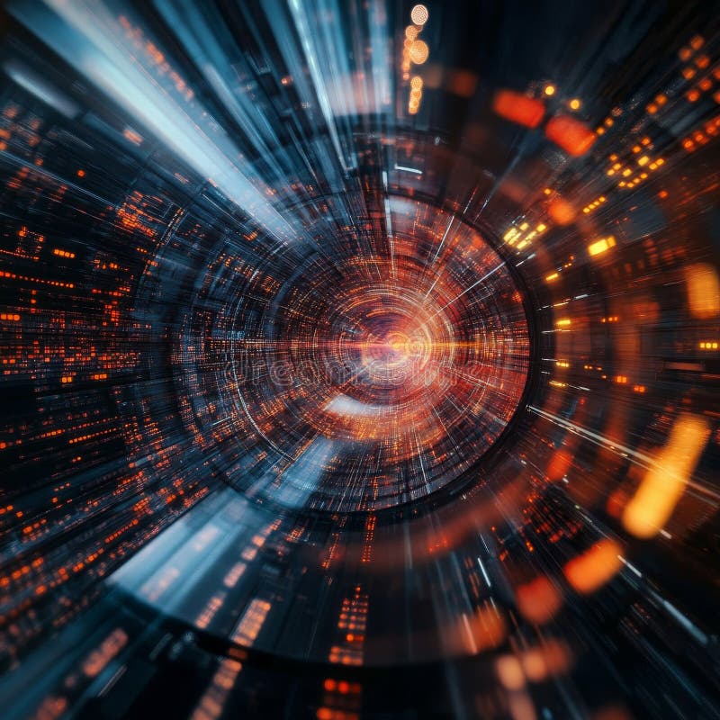 Dynamic Technology Vortex: a Futuristic Vision of Speed and Innovation ...