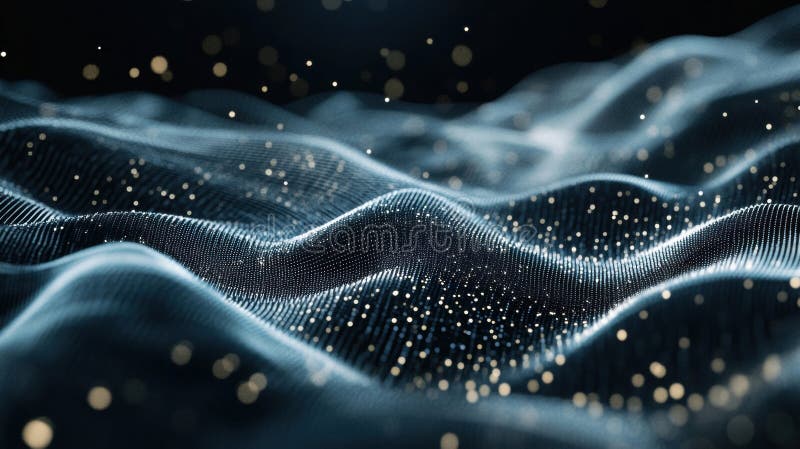 Dynamic Technology Wave Pattern for Abstract Futuristic Presentations ...