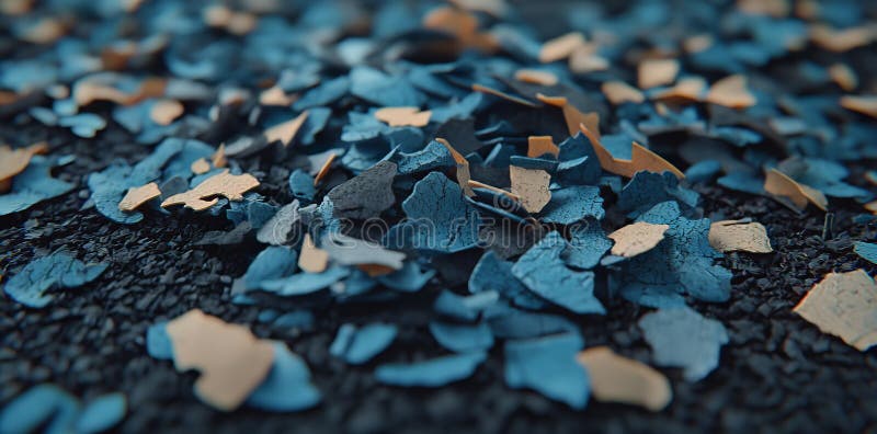 The Dynamic Texture of Shattered Glass, with Its Bits and Shards Flying ...