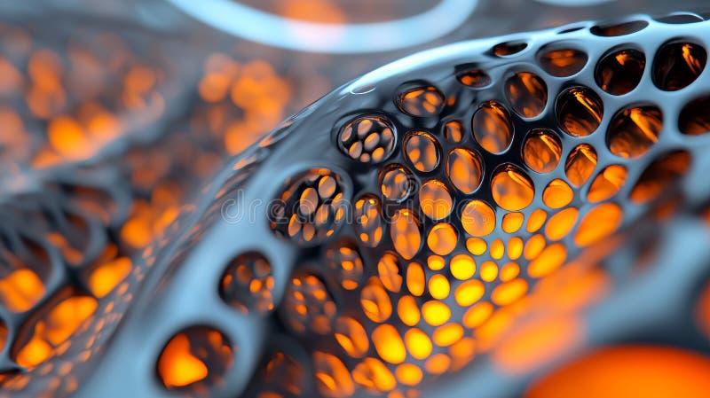 Dynamic Textures in an Abstract Clinical Cross-Section Stock Image ...