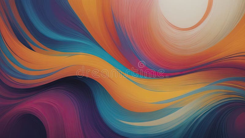 Dynamic Textures with Flowing Colors and Rhythmic Movements in an ...