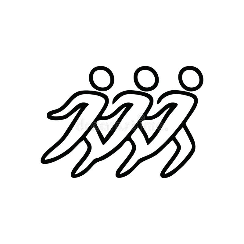 Runner Silhouettes Stock Illustrations – 3,039 Runner Silhouettes Stock ...