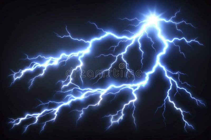 Dynamic Thunderbolt Sprite Sheet for Games LowLight Electrical Storm ...